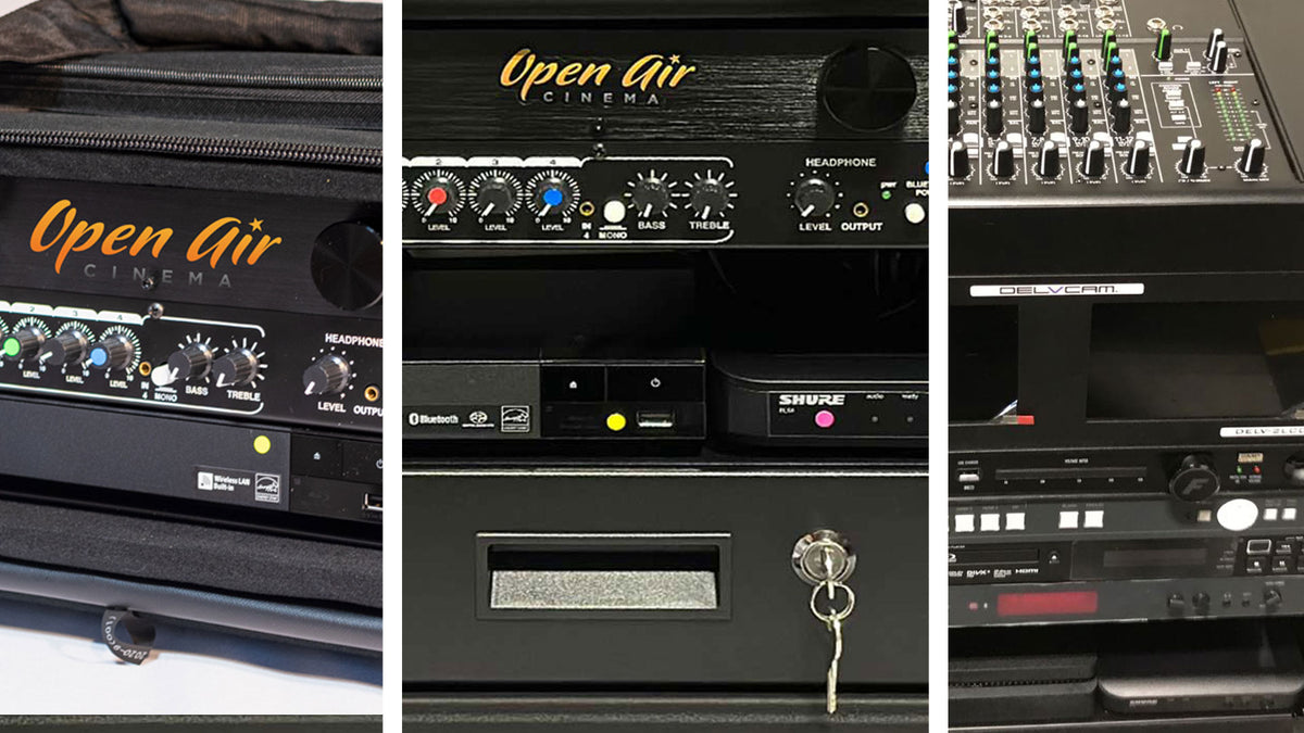 Home, Pro and Elite Cinebox consoles compared – Open Air Cinema