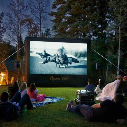 CineBox™ Home A/V Outdoor Movie System – Open Air Cinema